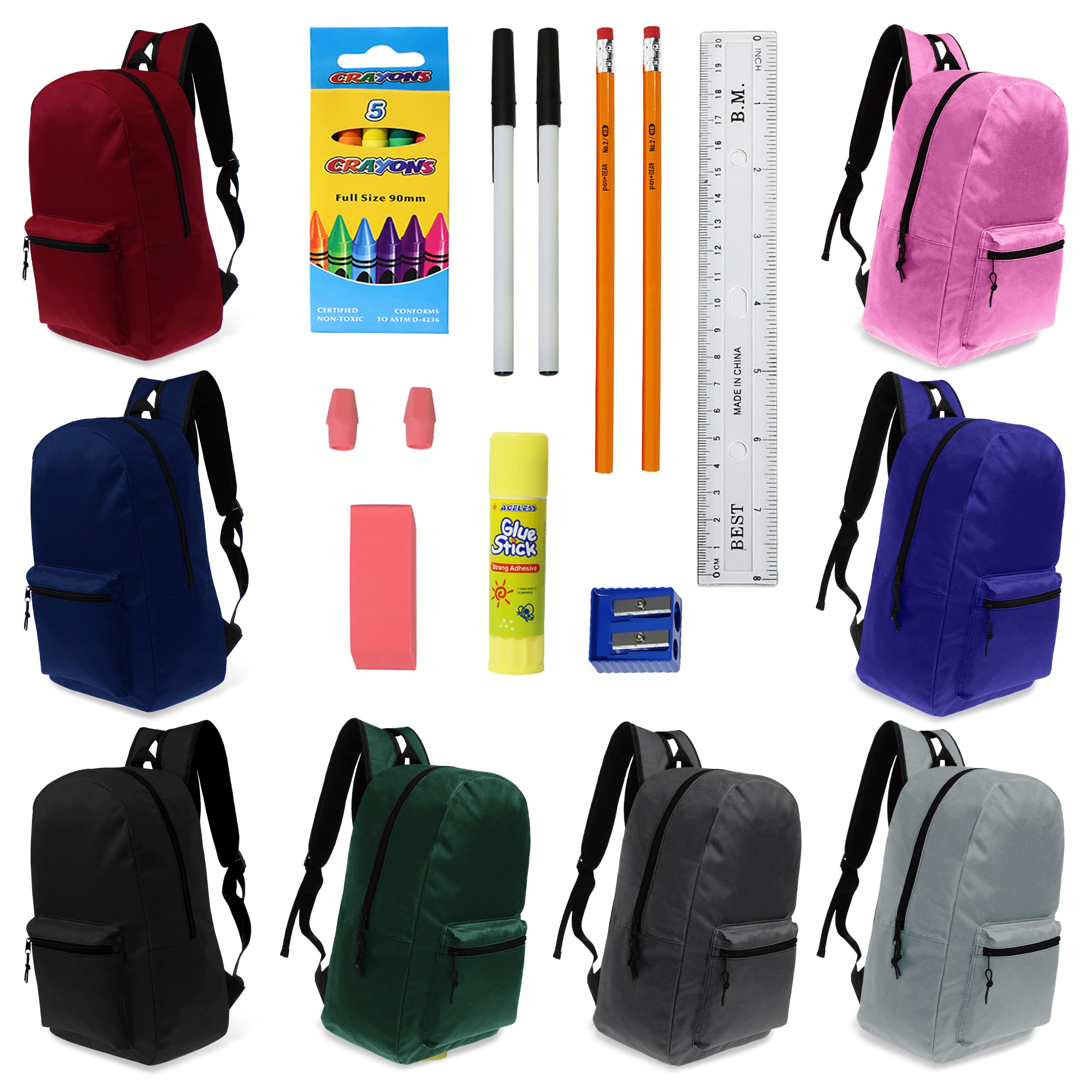 Wholesale School Supply Kits With Backpacks | Backpack USA