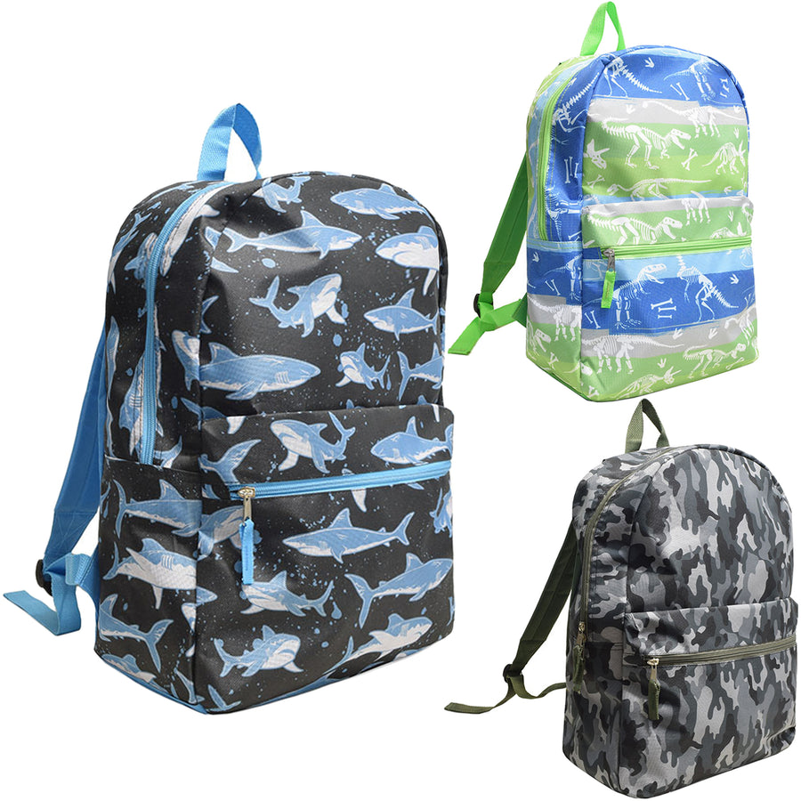 17" Wholesale Backpacks in Bulk | Kids Prints | Back to School