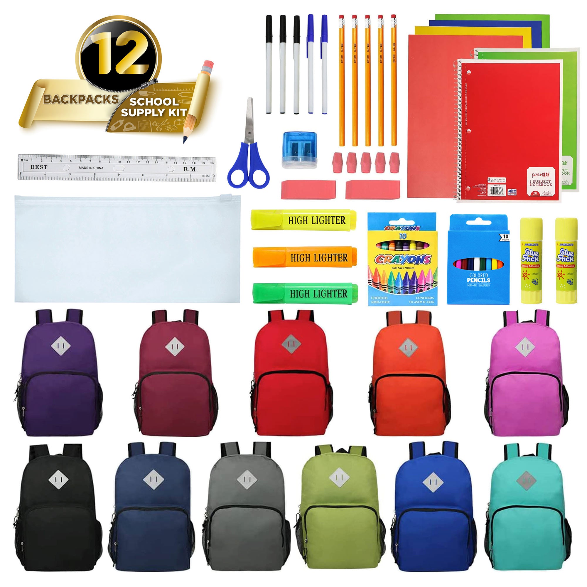 Wholesale School Supply Kits With Backpacks | Backpack USA