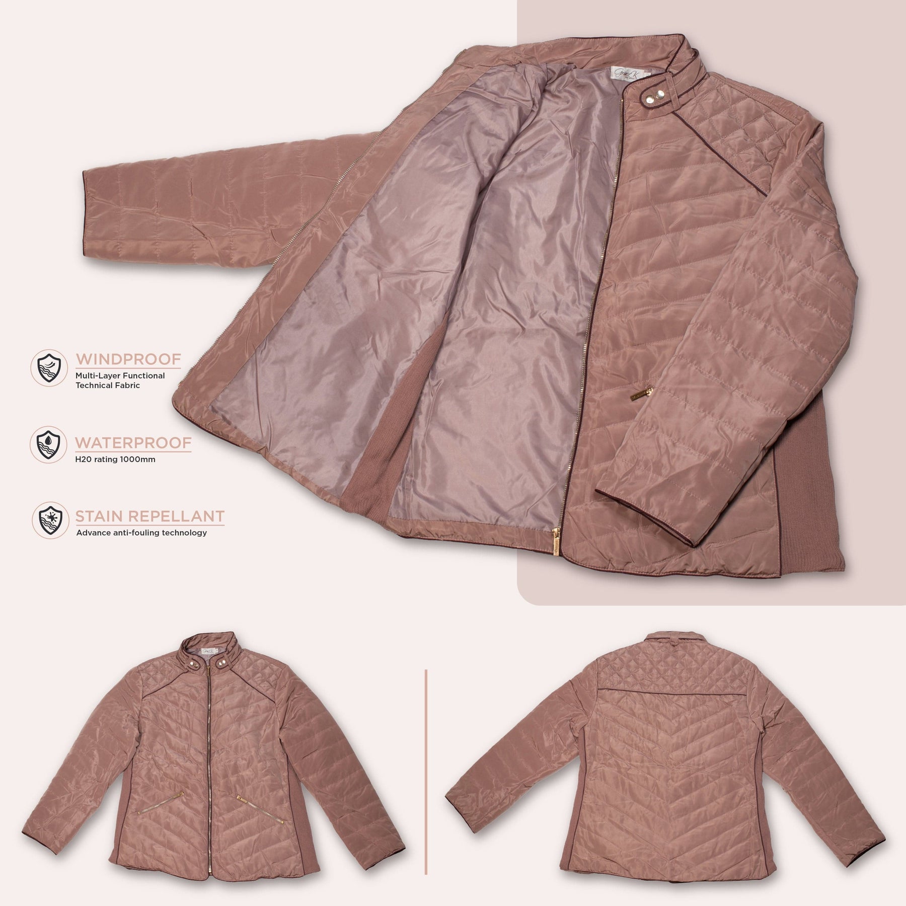 Women's Wholesale Winter Jackets in Pink | Warm Coats | Homeless Care