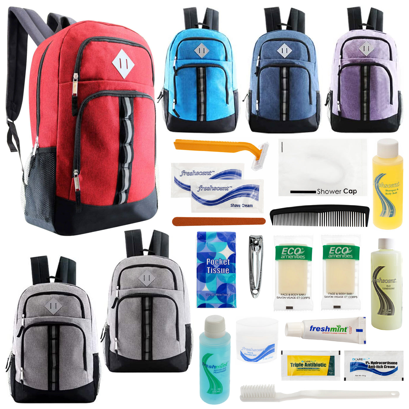 Wholesale Homeless Care Kits | Backpacks USA